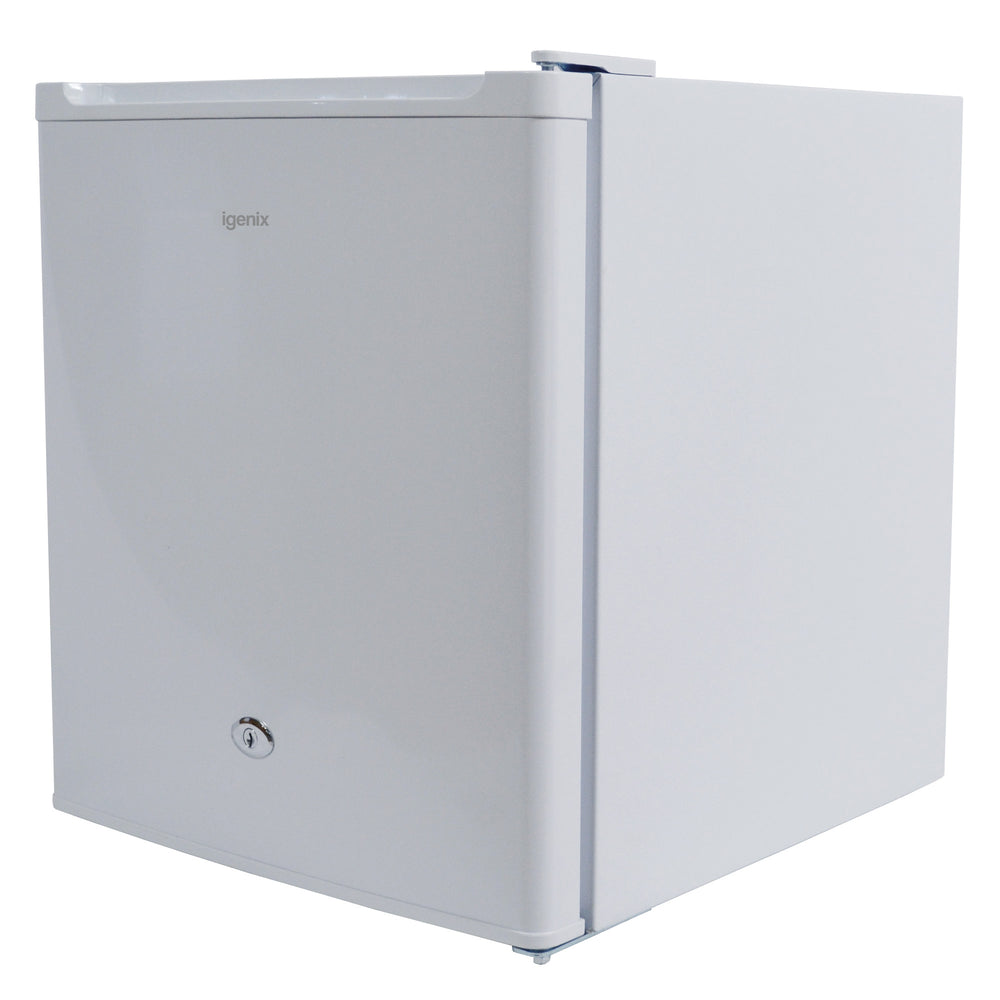 Table Top Fridge with Lockable Door, 41 Litre, White